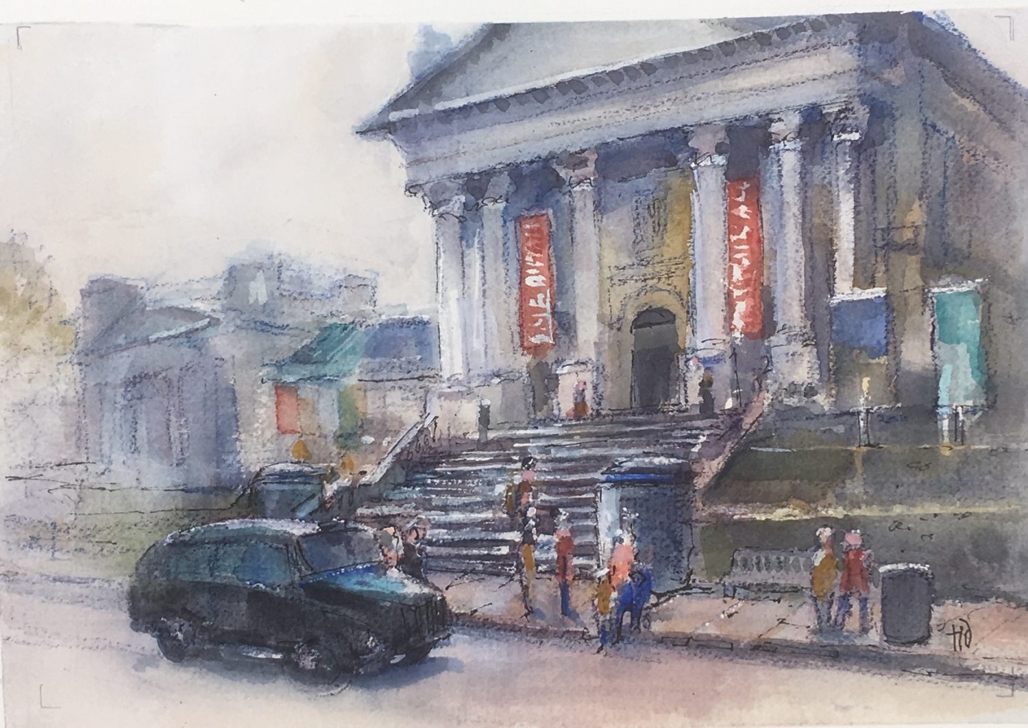 Visitors to Tate Britain | Drawing London
