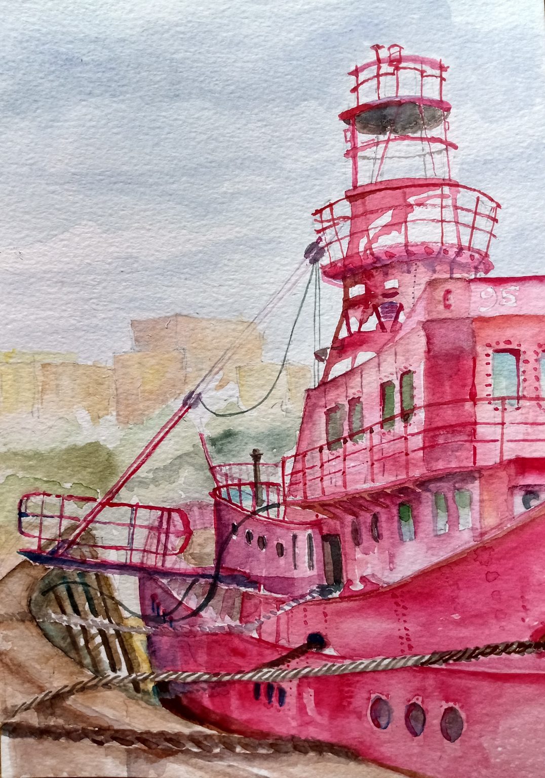 Trinity Buoy Wharf (Kathleen Morrison) | Drawing London